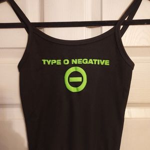 Tops | Type O Negative Crop Top Type O Negative Tank Top Type O Negative Shirt | Poshmark